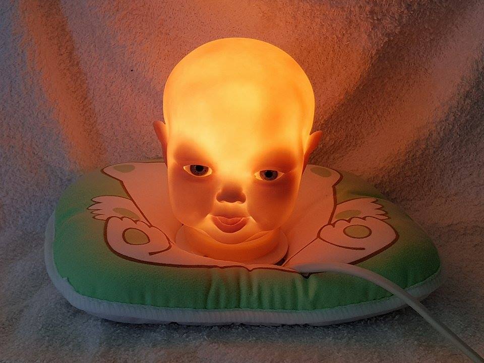 Hair Rooting Heat Lamp with Extra Bulb for working with Reborn babies ...