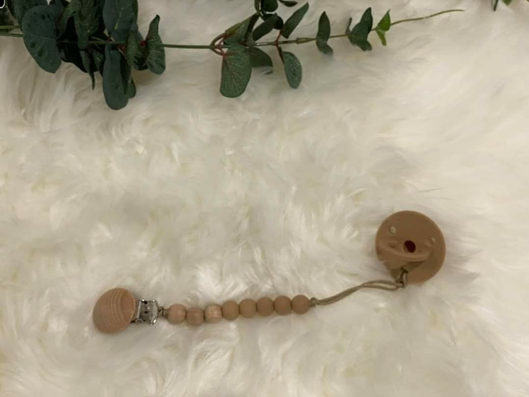 Granola Seed Silicone Dummy & Clip Reborn Baby Prop – Aussie Reborn ...