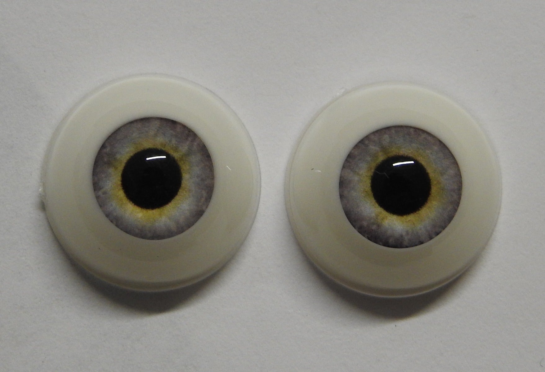 16mm Whispy Grey Acrylic Eyes Reborn Baby Doll Making Supplies – Aussie ...